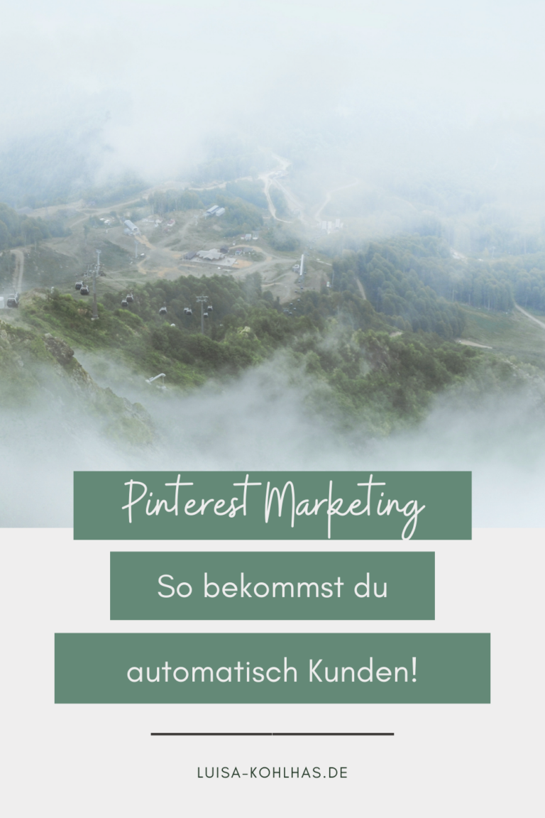 Pinterest für dein Online Business nutzen!